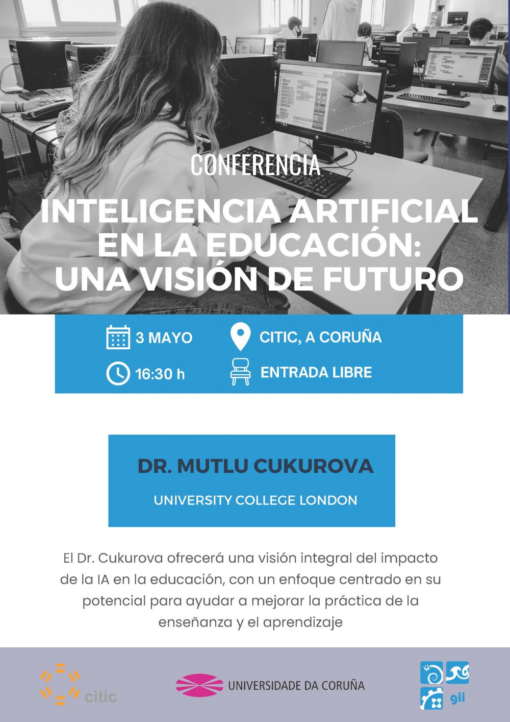 El experto internacional Mutlu Cukurova hablará en el CITIC de la ...